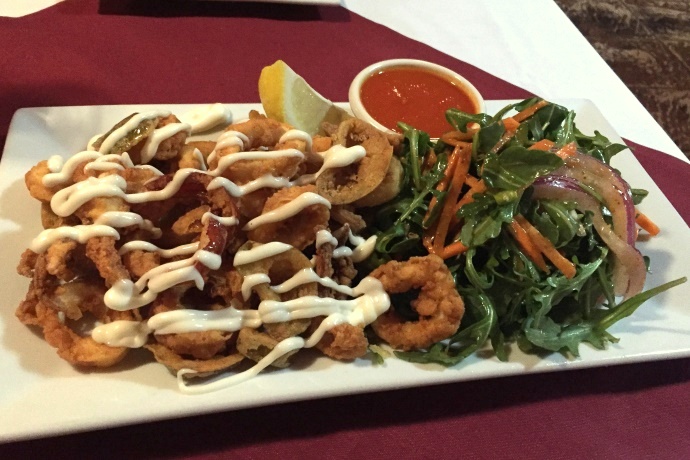 Photo: Calamari from Brothers Restaurant, Brookline, MA | Boston's ...